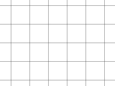 Transparente quadratische Raster Folie